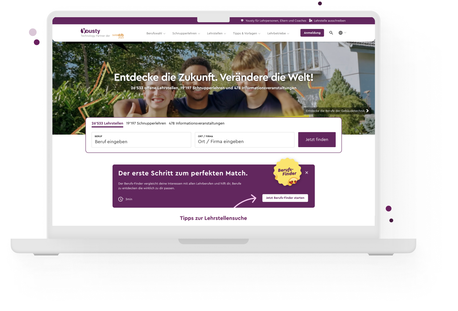 Yousty – Mission und Vision